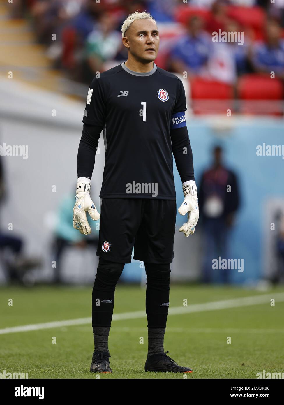 AL-RAYYAN Costa Rica goalkeeper Keylor Navas during the FIFA World Cup ...