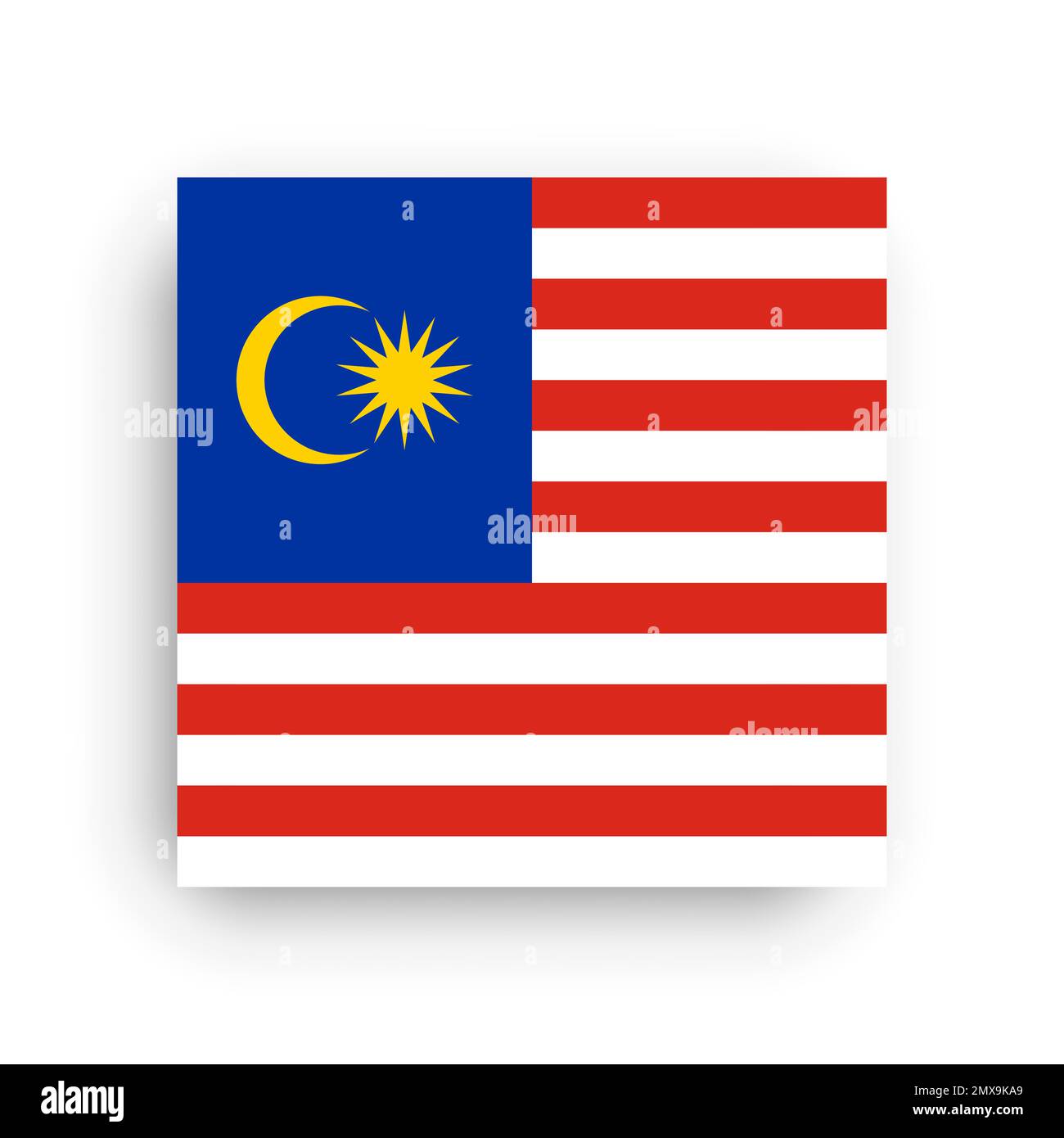 Flag button 3d malaysia Stock Vector Images - Alamy