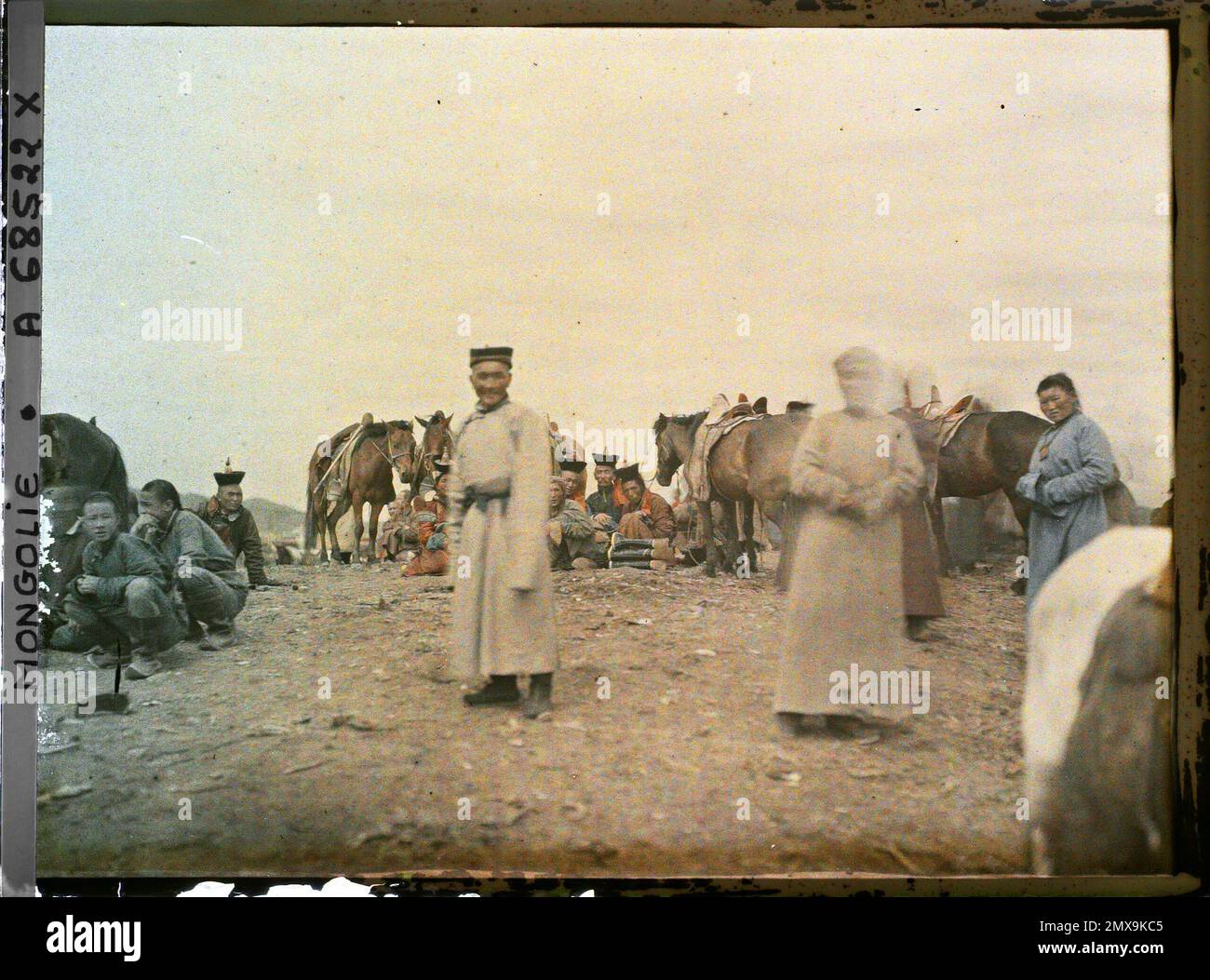 Ourga, Mongolia Mongolian on the market square , 1913 - Mongolia ...