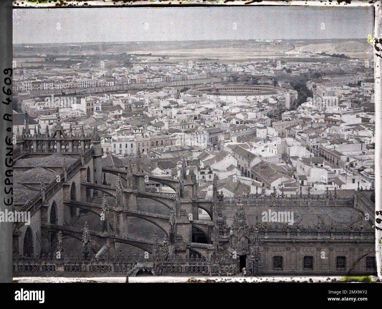 Seville, Spain , 1914 - Spain - Auguste Léon - (June 15 -July 4 Stock ...