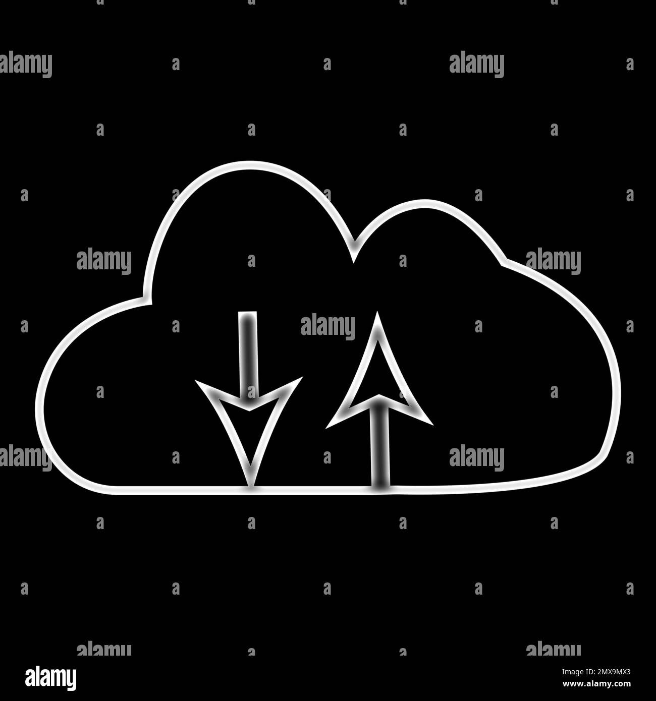 Global digital information storage Black and White Stock Photos ...