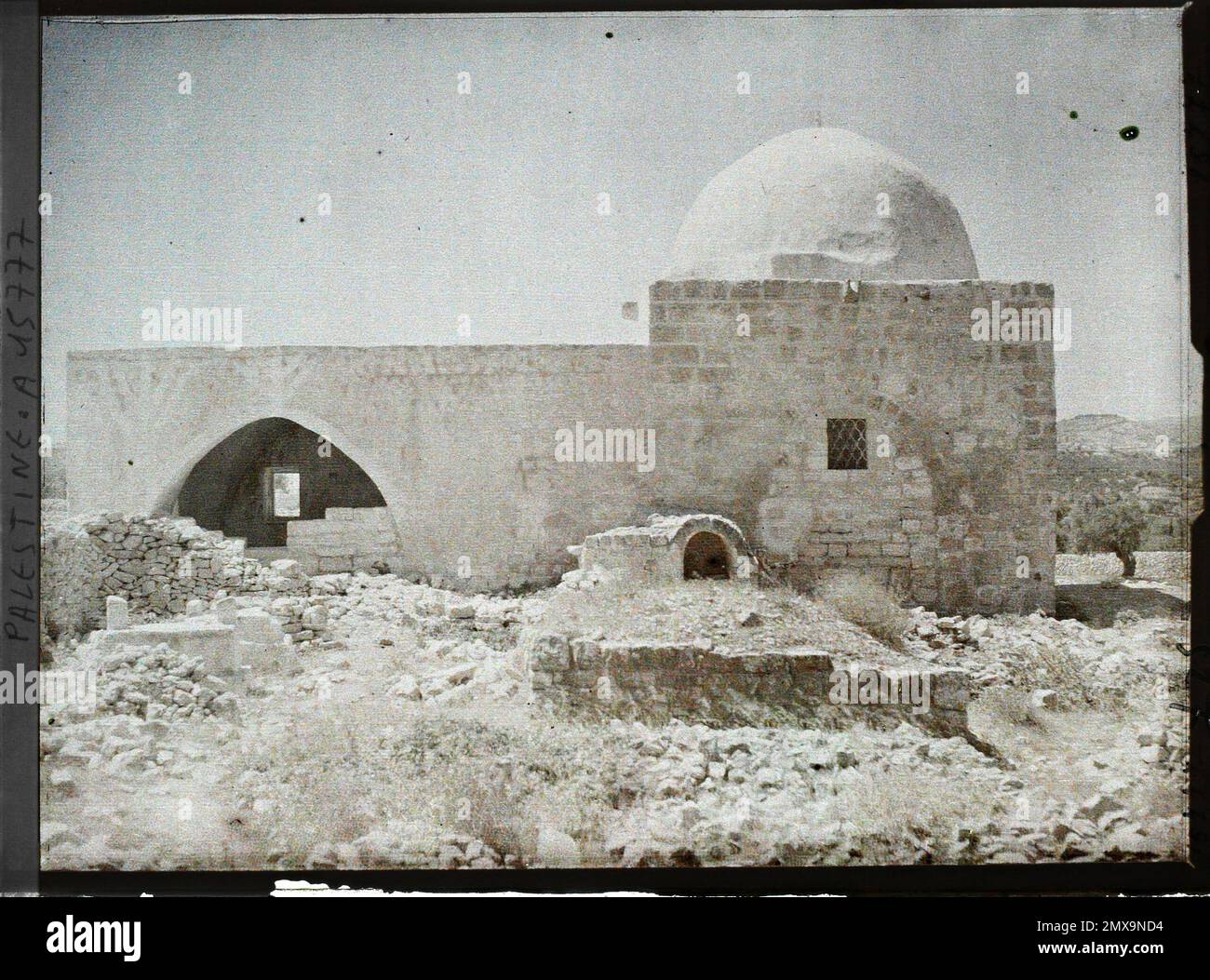 Surrounded by Bethlehem, Palestine the tomb of Rachel , 1918 - Near ...