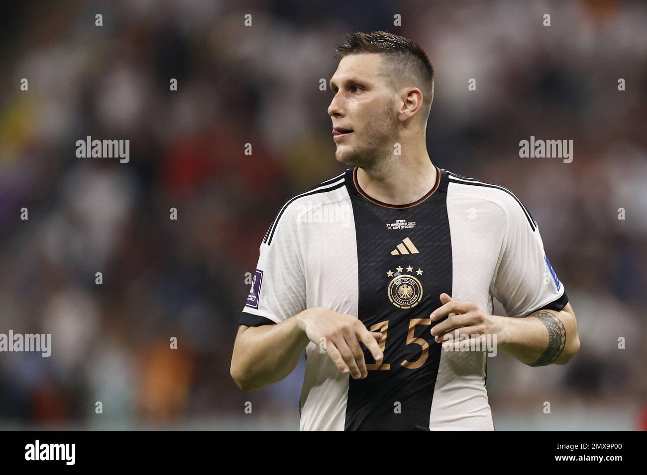 AL KHOR - Niklas Sule of Germany during the FIFA World Cup Qatar 2022 ...