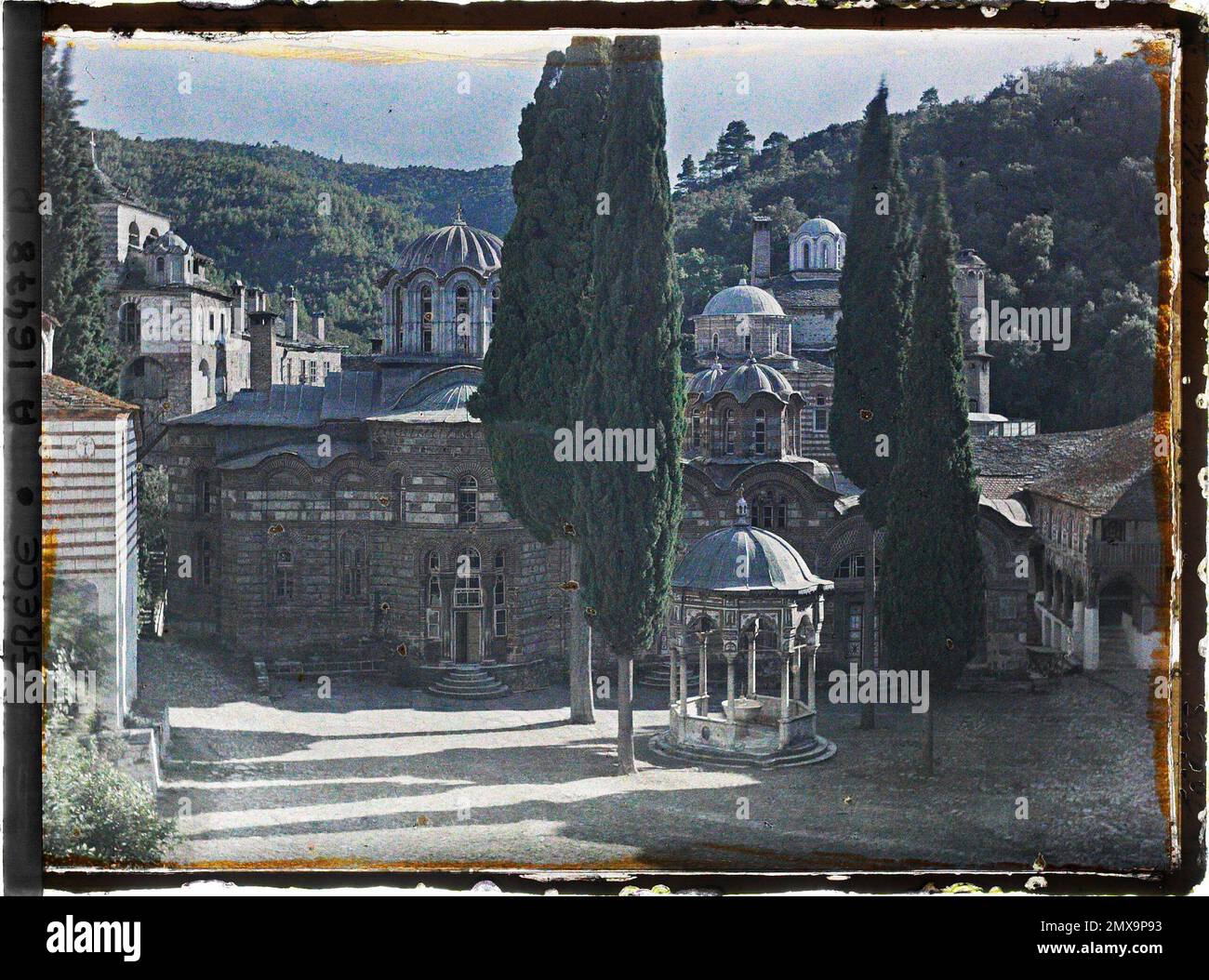 The Hilandar monastery, Greece , 1918 - Greece - Fernand Cuville ...