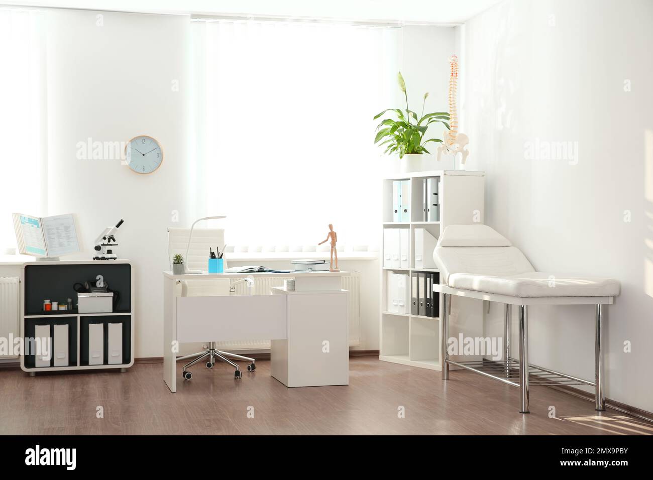 Interior of modern medical office. Doctor's workplace Stock Photo - Alamy