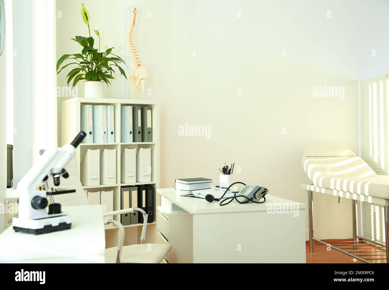 Interior of modern medical office. Doctor's workplace Stock Photo - Alamy