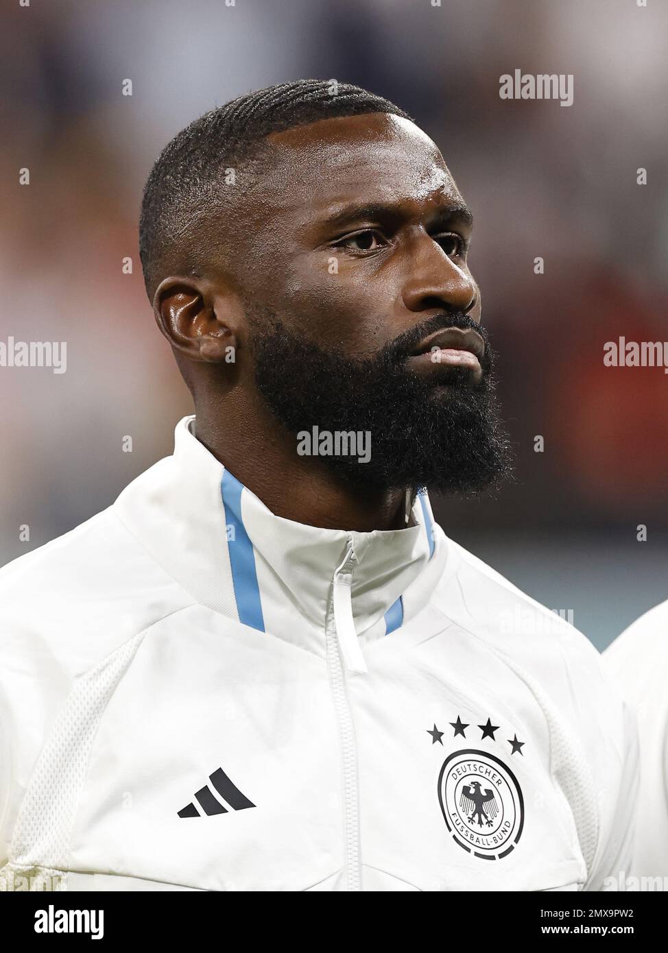 AL KHOR - Antonio Rudiger of Germany during the FIFA World Cup Qatar ...