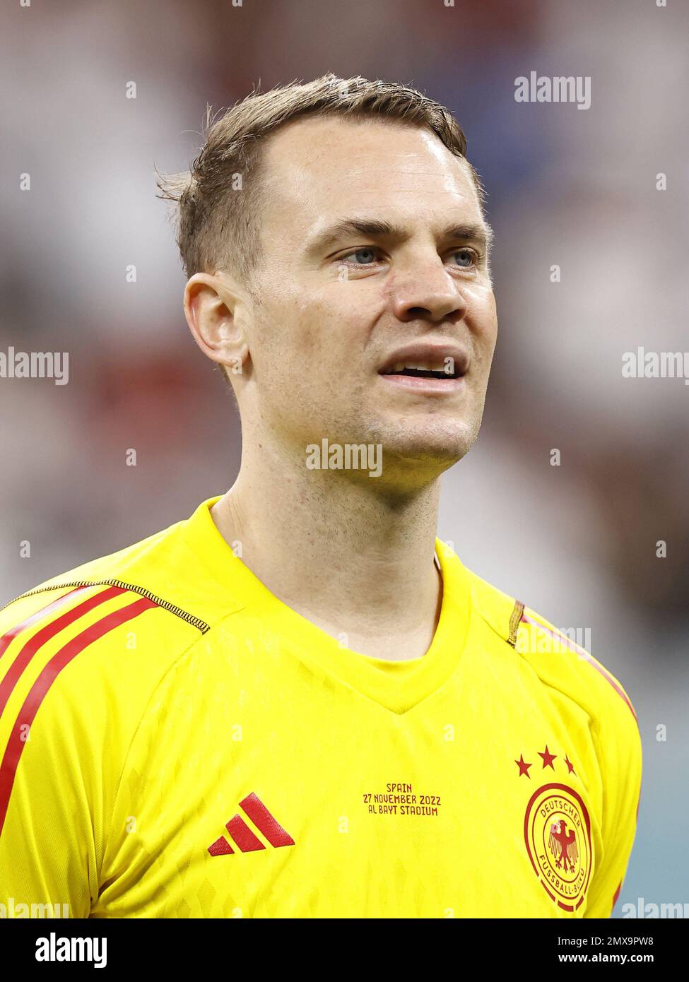 AL KHOR - Germany goalkeeper Manuel Neuer during the FIFA World Cup ...