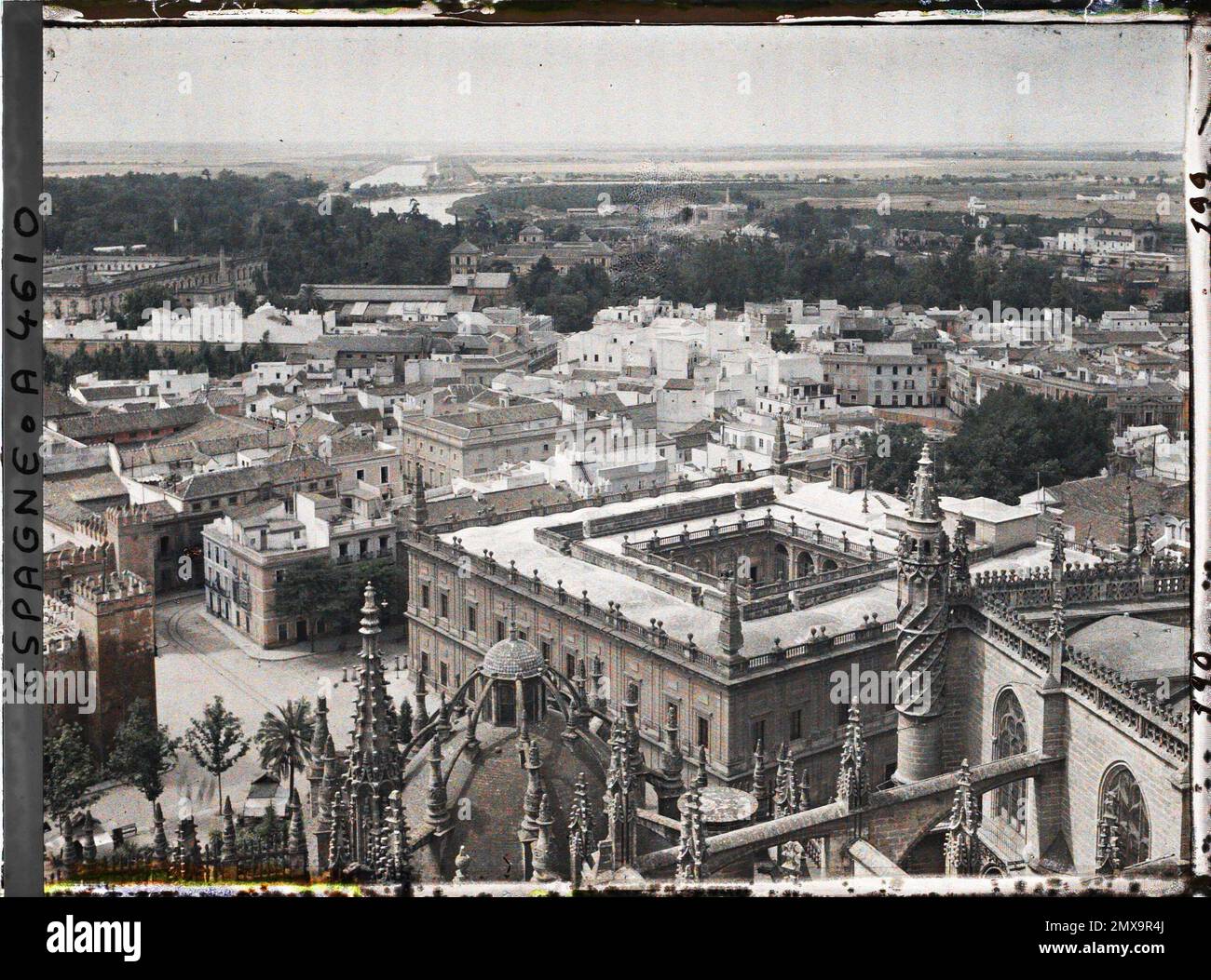 Seville, Spain , 1914 - Spain - Auguste Léon - (June 15 -July 4 Stock ...