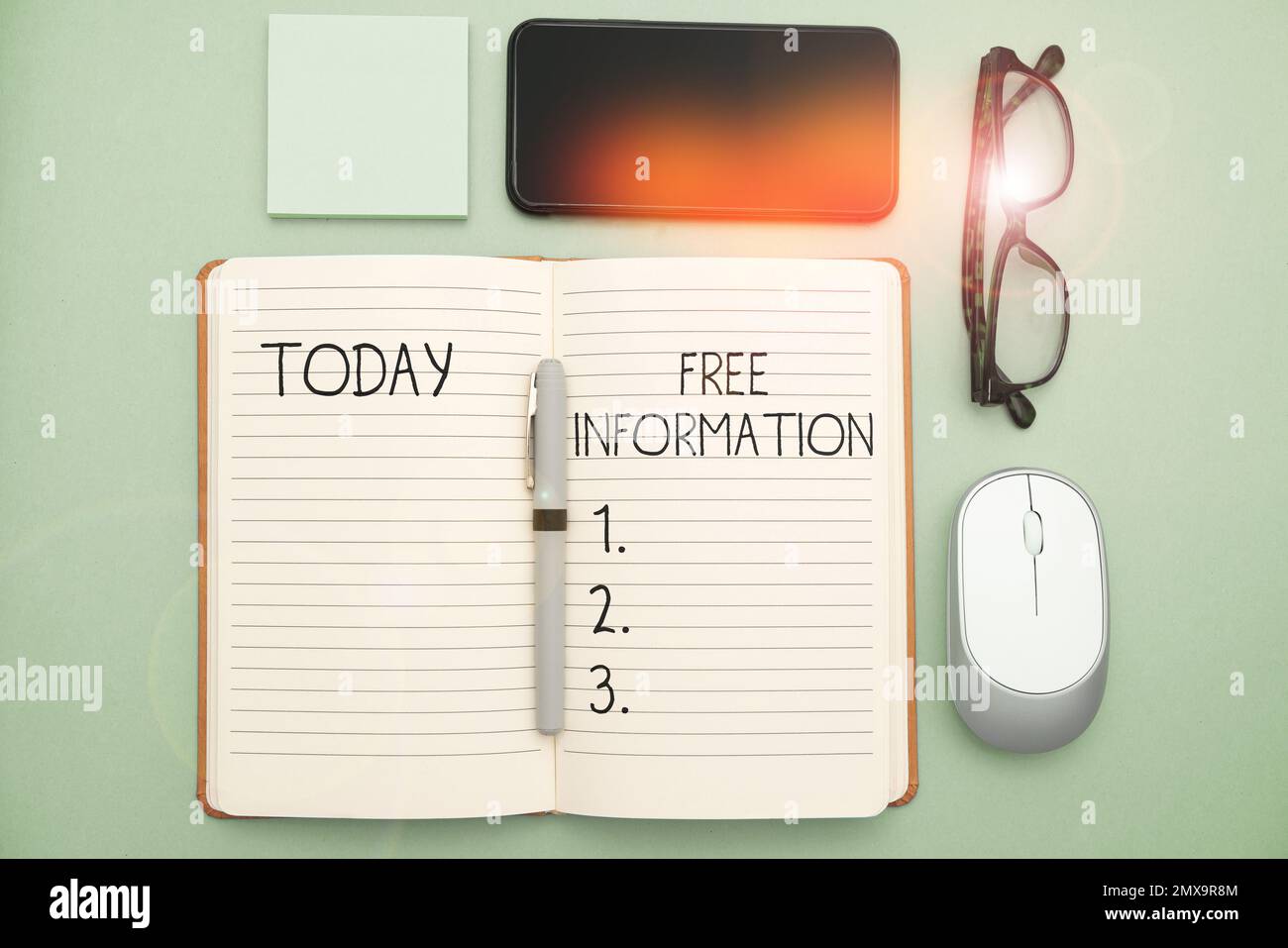 Text caption presenting Free Information. Word for knowledge obtained ...
