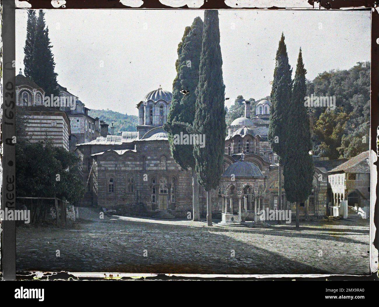The Hilandar monastery, Greece , 1918 - Greece - Fernand Cuville ...