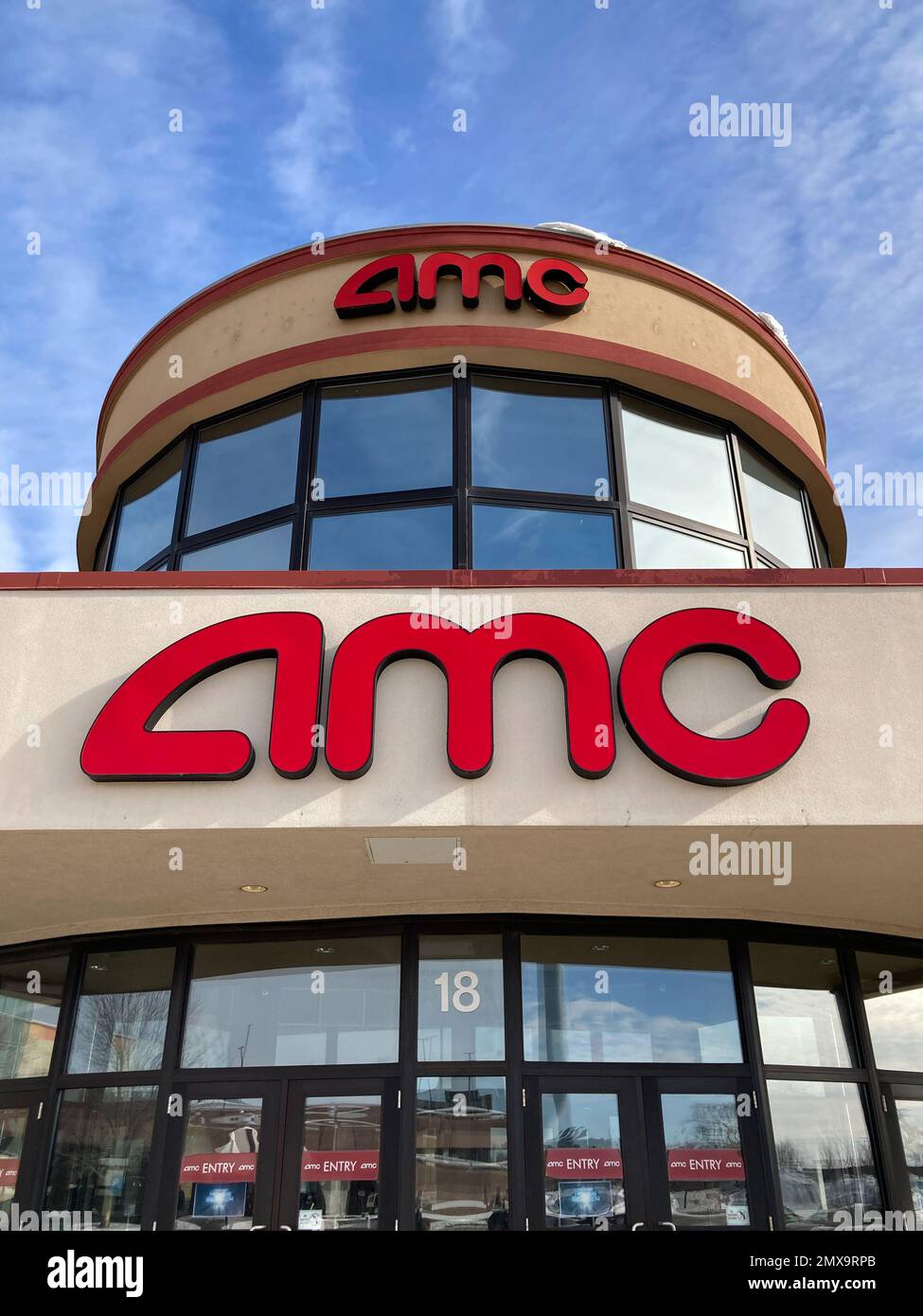 Amc theatres logo hi-res stock photography and images - Alamy