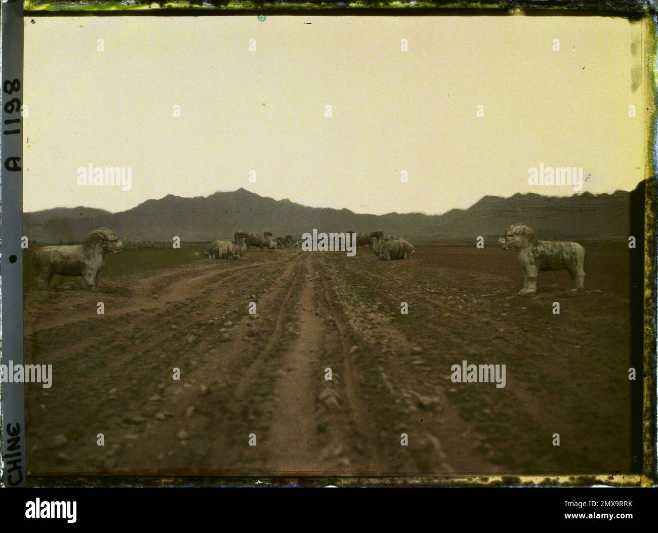 Changping, China Ming Shisanling ("Thirteen Ming Tombs") , 1913 - China ...