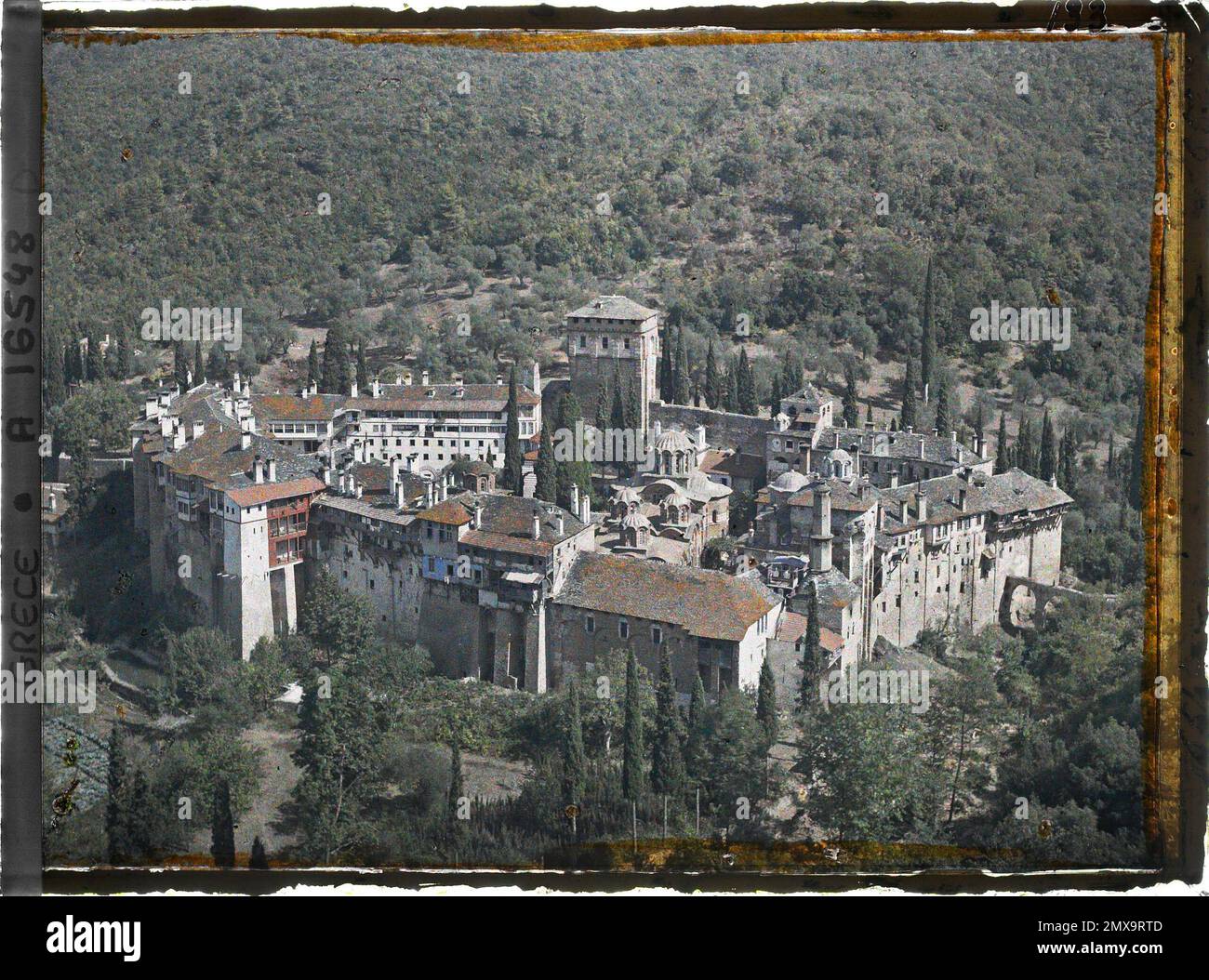 The Hilandar monastery, Greece , 1918 - Greece - Fernand Cuville ...