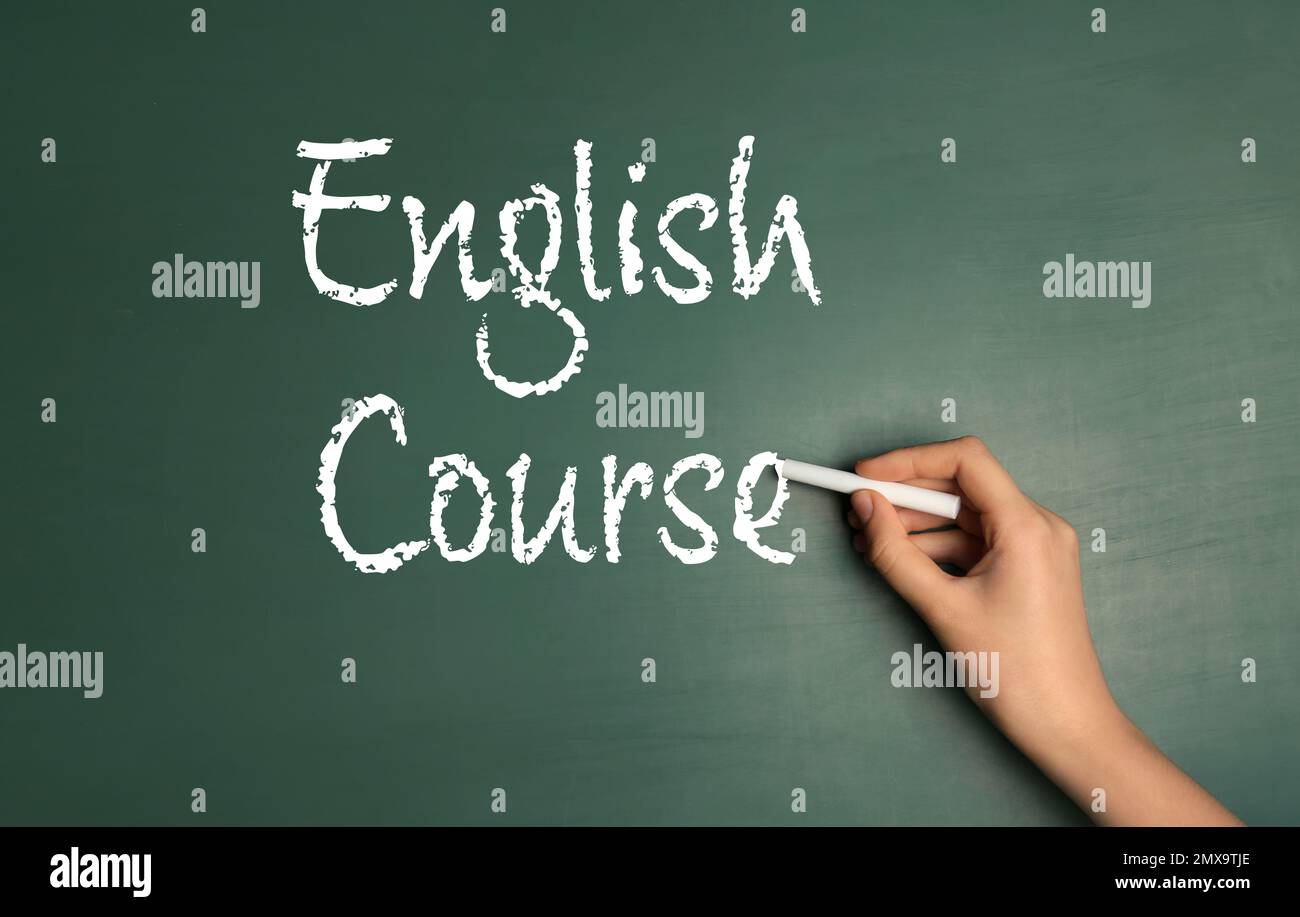 English course hi-res stock photography and images - Alamy