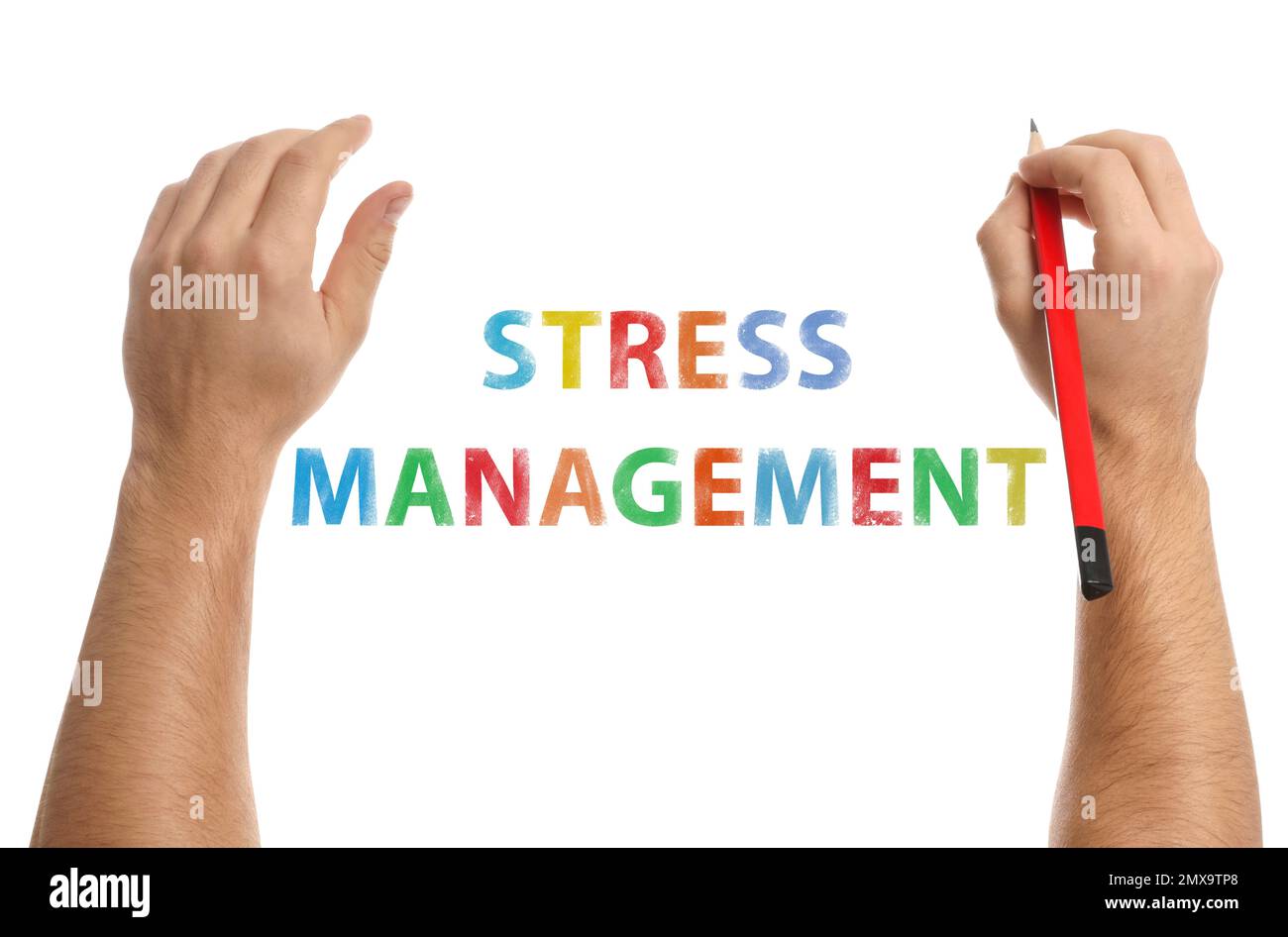 Stress management Cut Out Stock Images & Pictures - Alamy