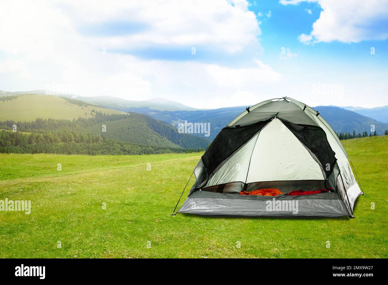 Modern camping hi-res stock photography and images - Alamy