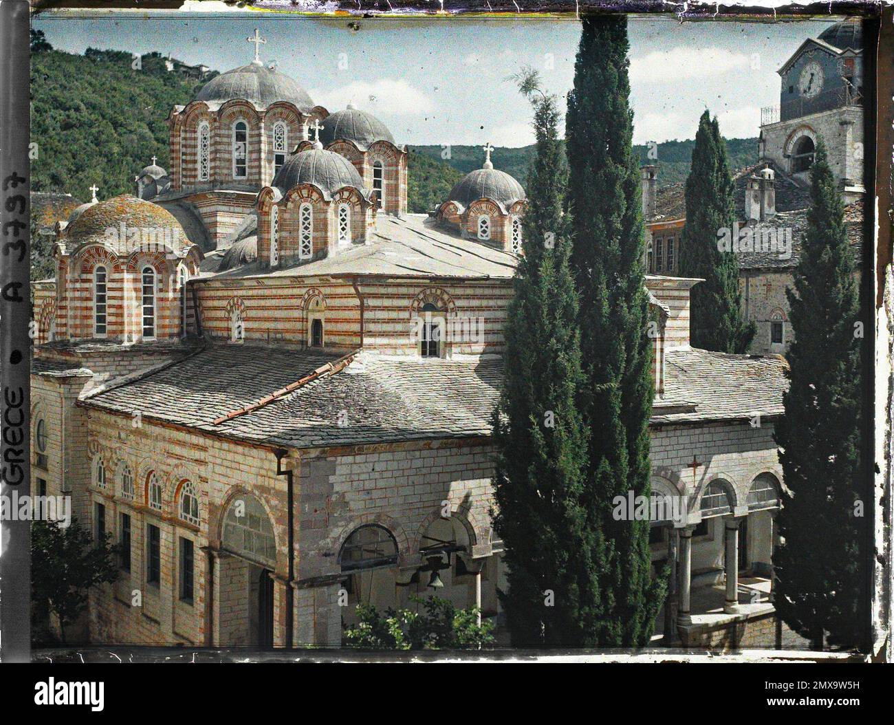 Monastery of esphiguemenou hi-res stock photography and images - Alamy