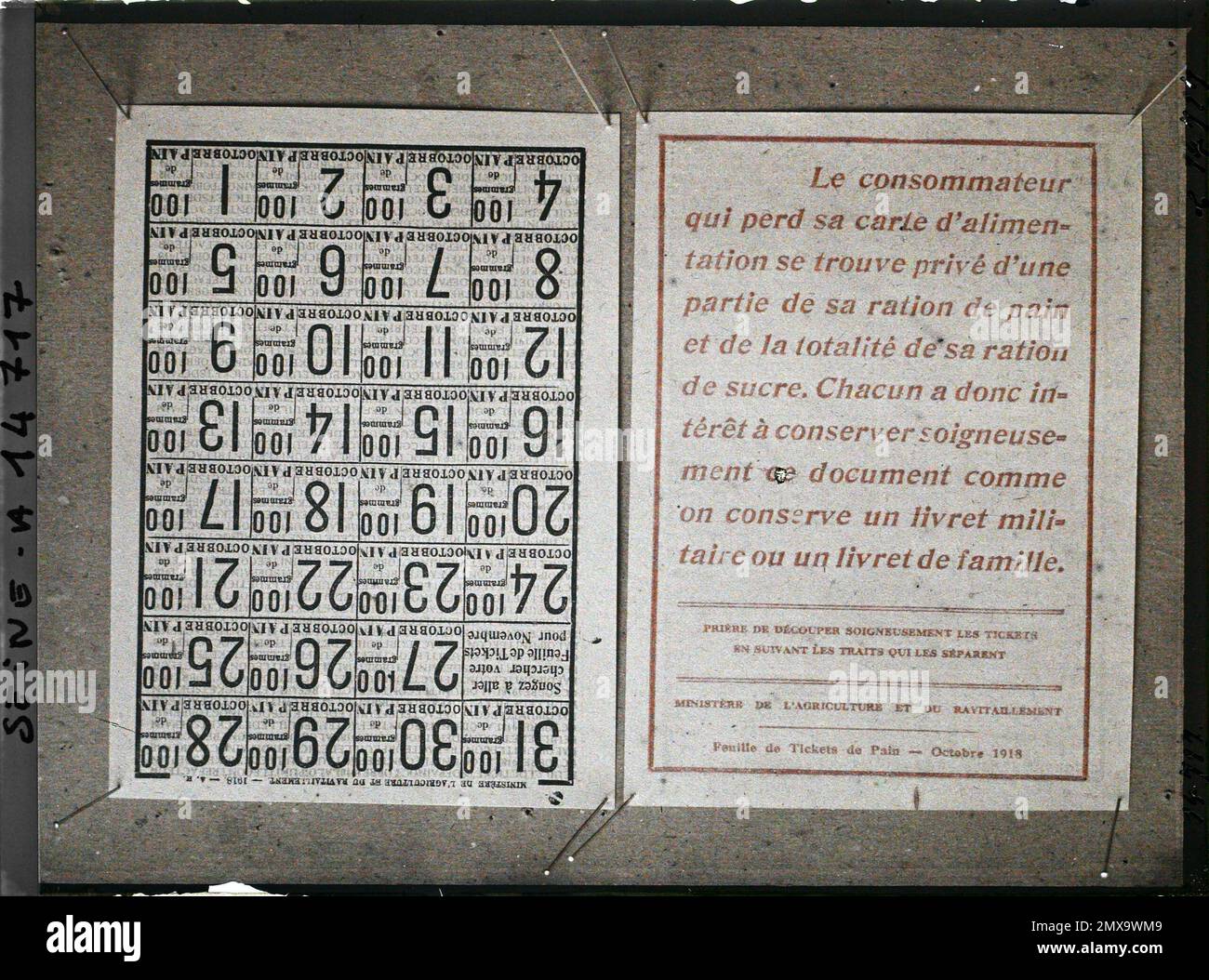 Paris, France Bread Map of October Stock Photo - Alamy