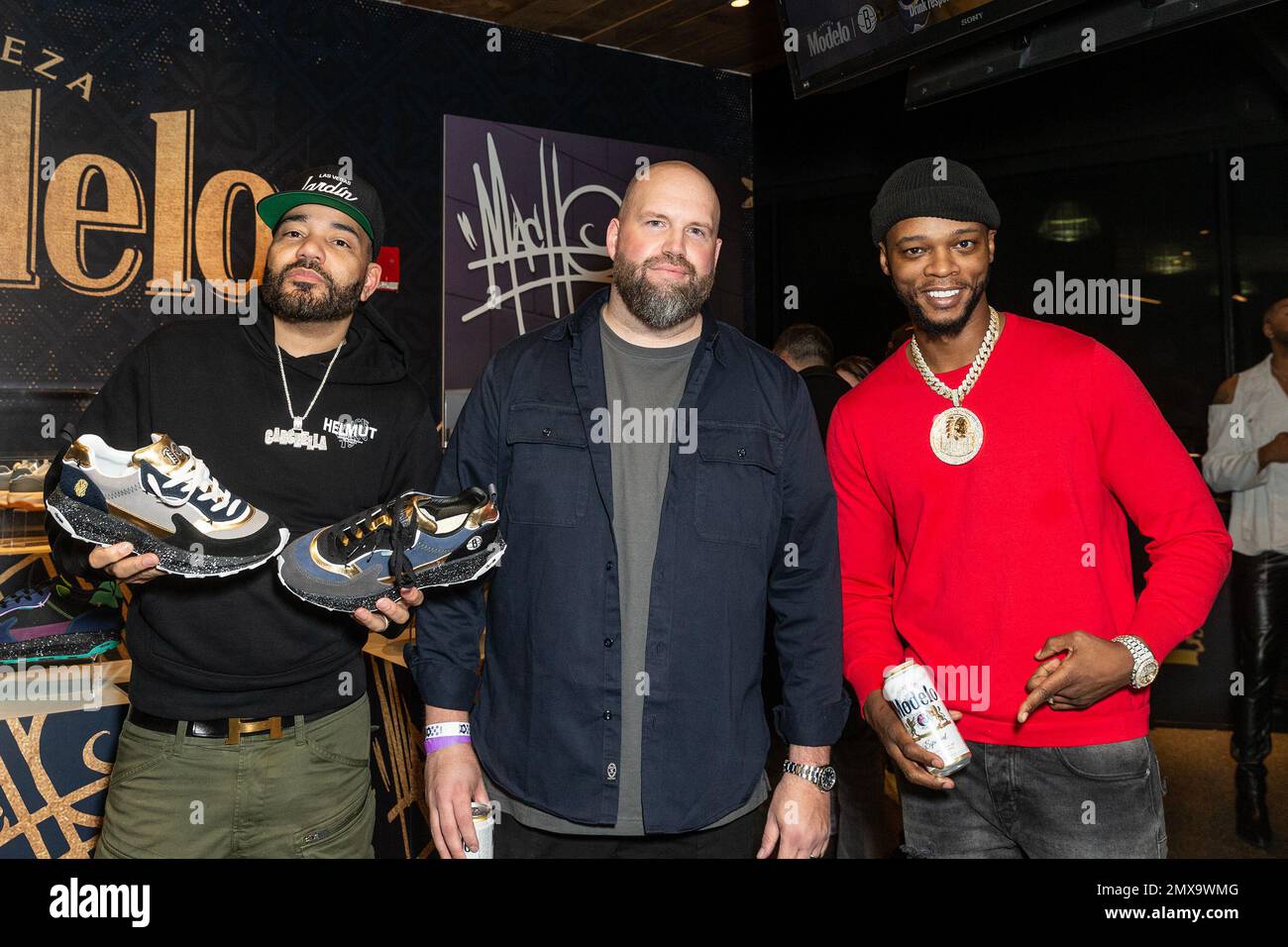 New York, United States. 30th Jan, 2023. DJ Envy, Daniel Gamache and ...
