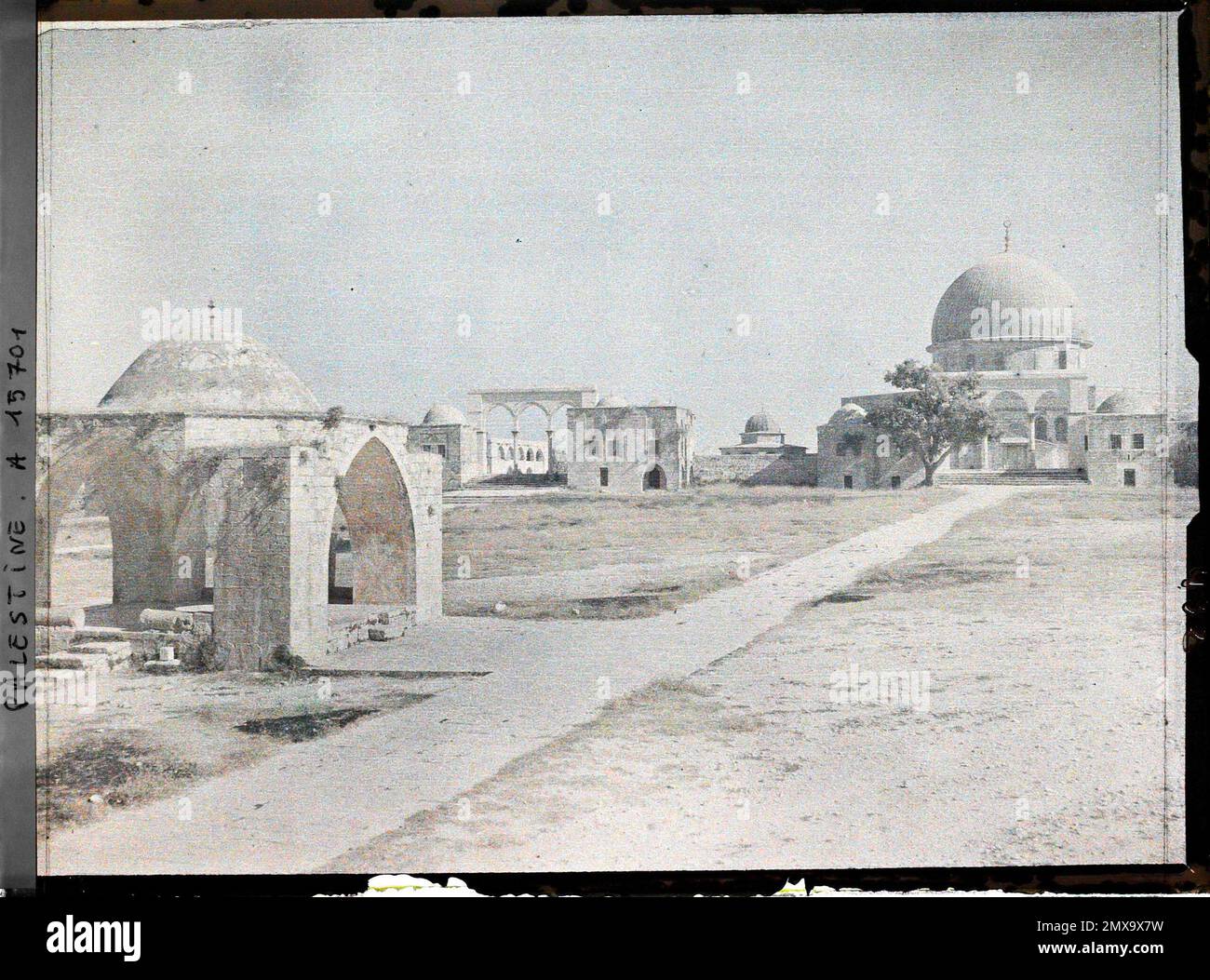 Jerusalem, Palestine northern view of the Sacred Esplanade (Haram El ...