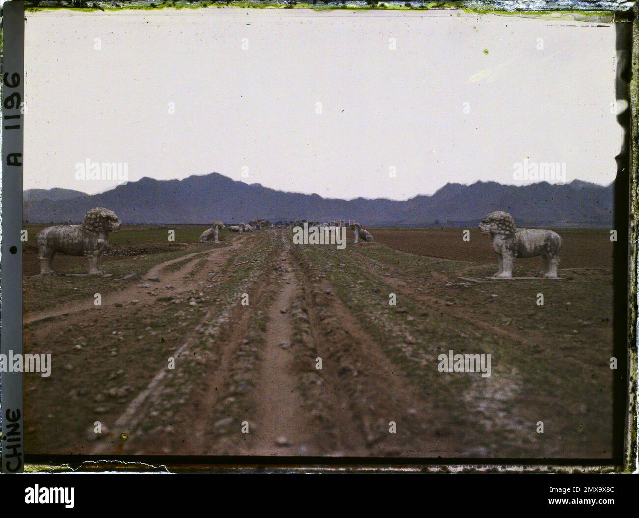 Changping, China Ming Shisanling ("Thirteen Ming Tombs") , 1913 - China ...