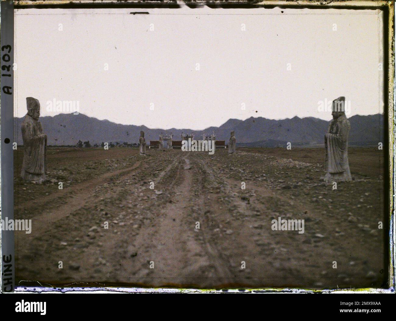 Changping, China Ming Shisanling ("Thirteen Ming Tombs") , 1913 - China ...