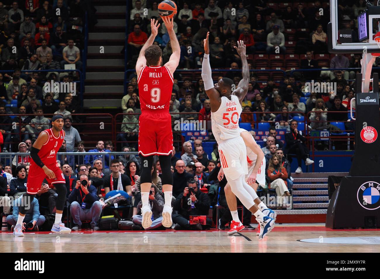 Forum of Assago, Milan, Italy, February 02, 2023, Nicolo Melli (EA7 ...