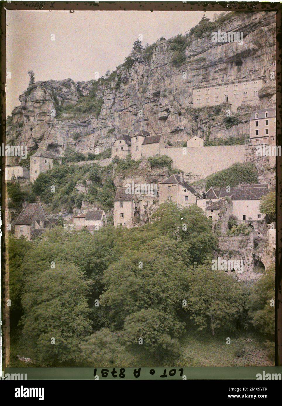 Rocamadour, France , 1916 - French provinces - Jean Brunhes, Auguste ...