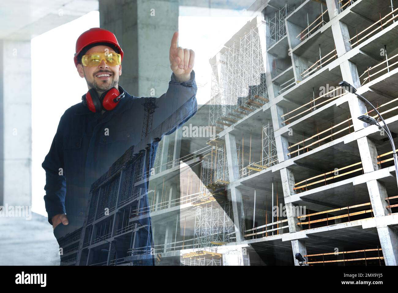 Construction site future warehouse hi-res stock photography and images ...