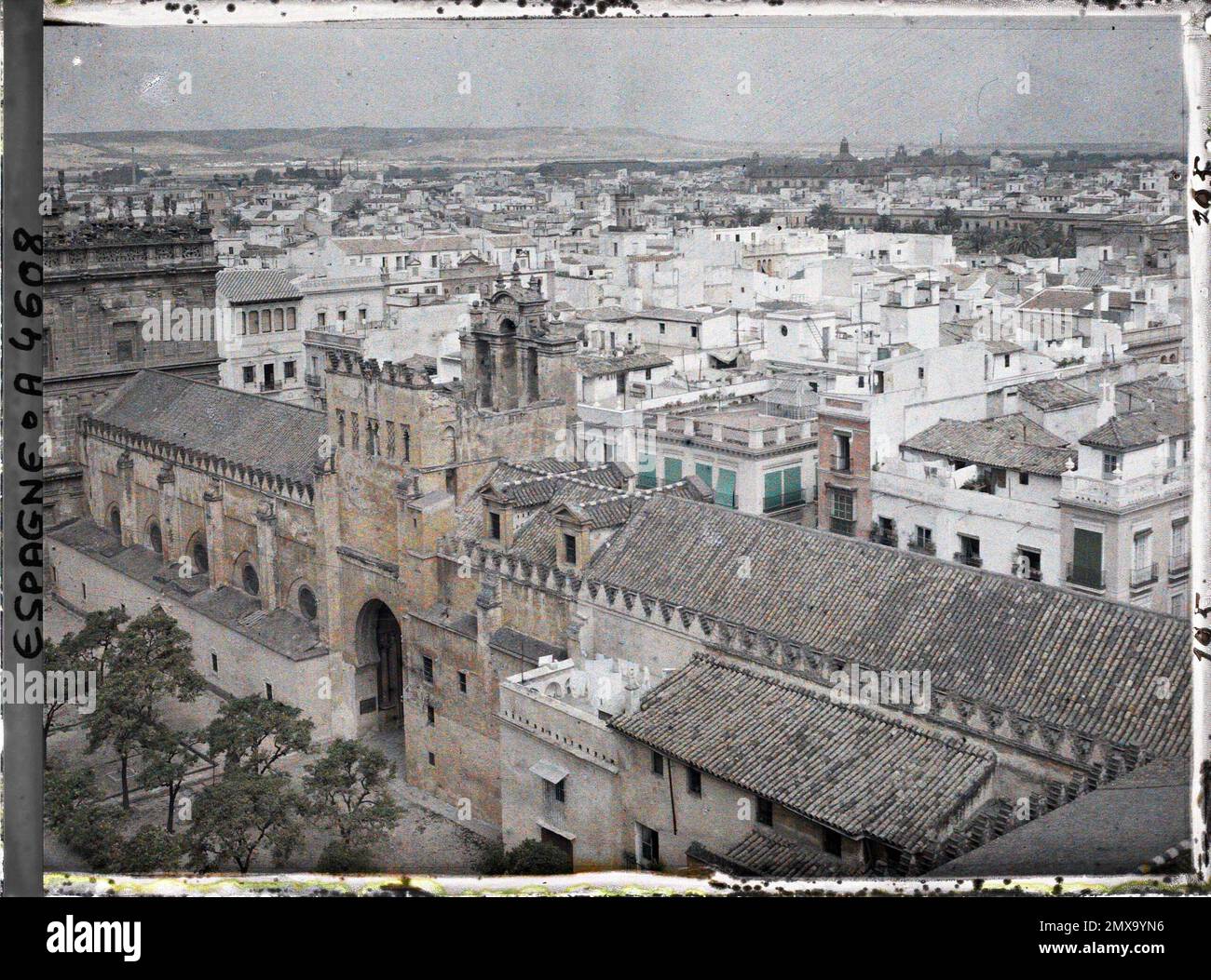 Seville, Spain , 1914 - Spain - Auguste Léon - (June 15 -July 4 Stock ...
