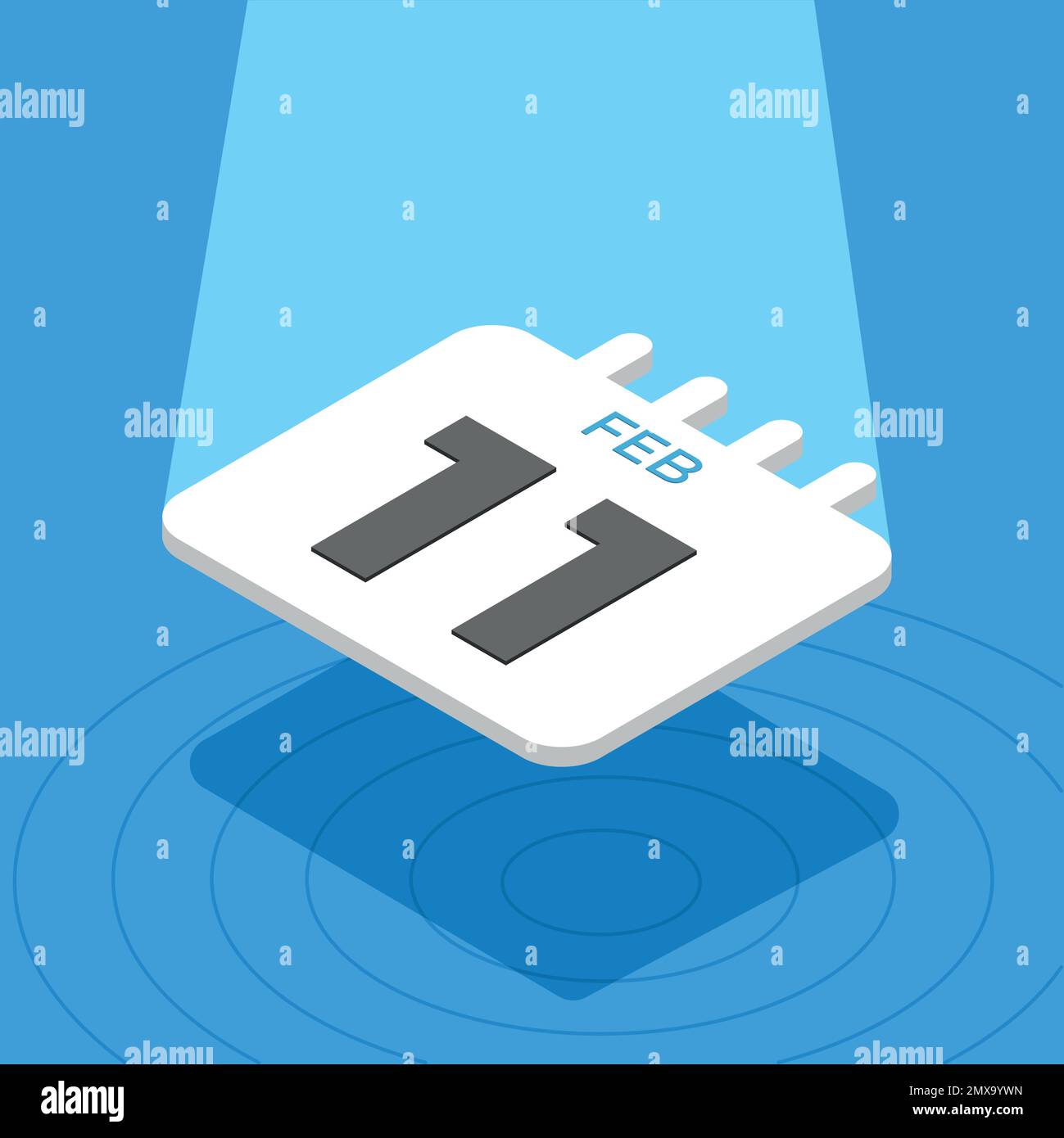 Birthday february 11 hi-res stock photography and images - Alamy