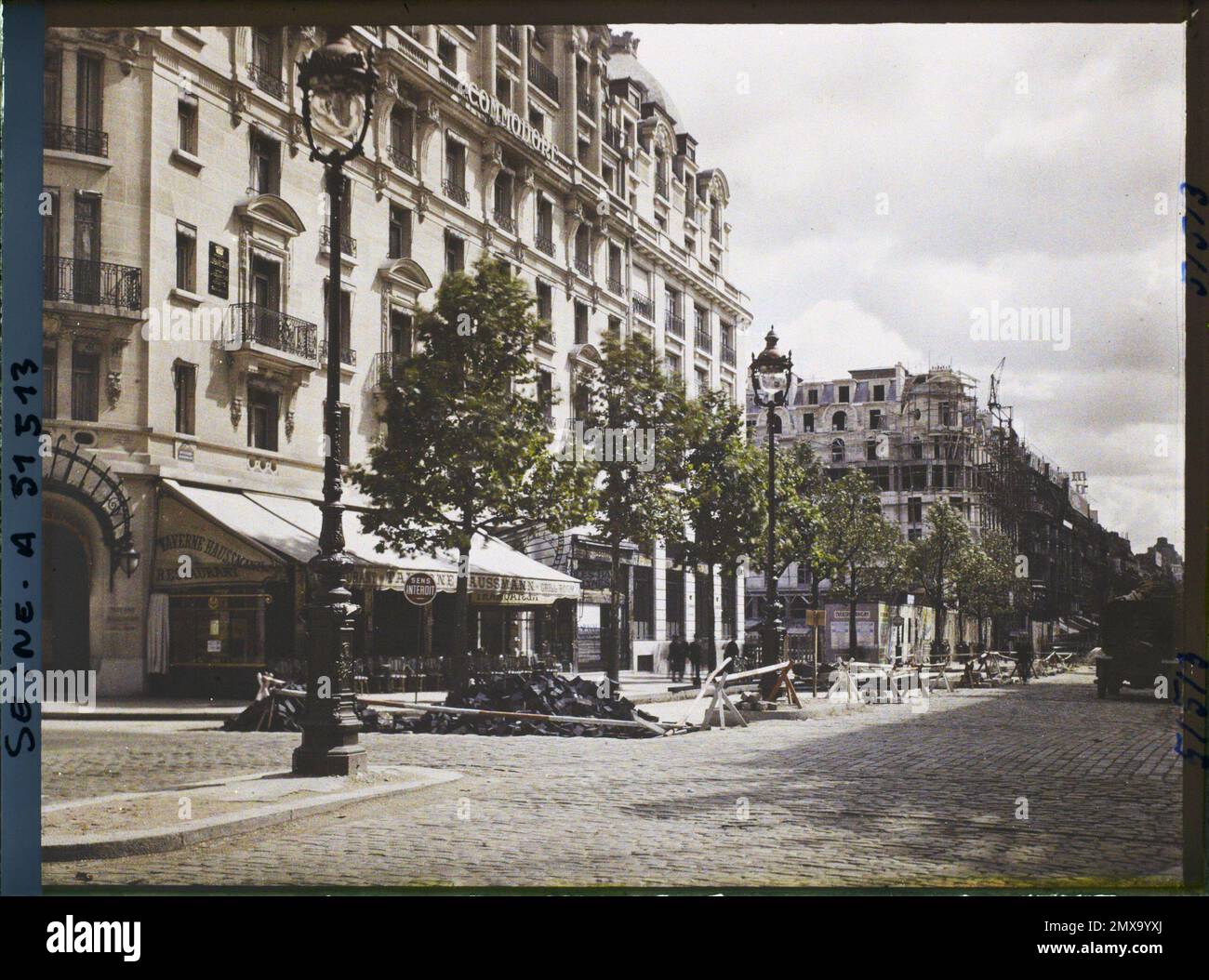 Paris (9th arr.), France La Percée du Boulevard Haussmann, at the ...