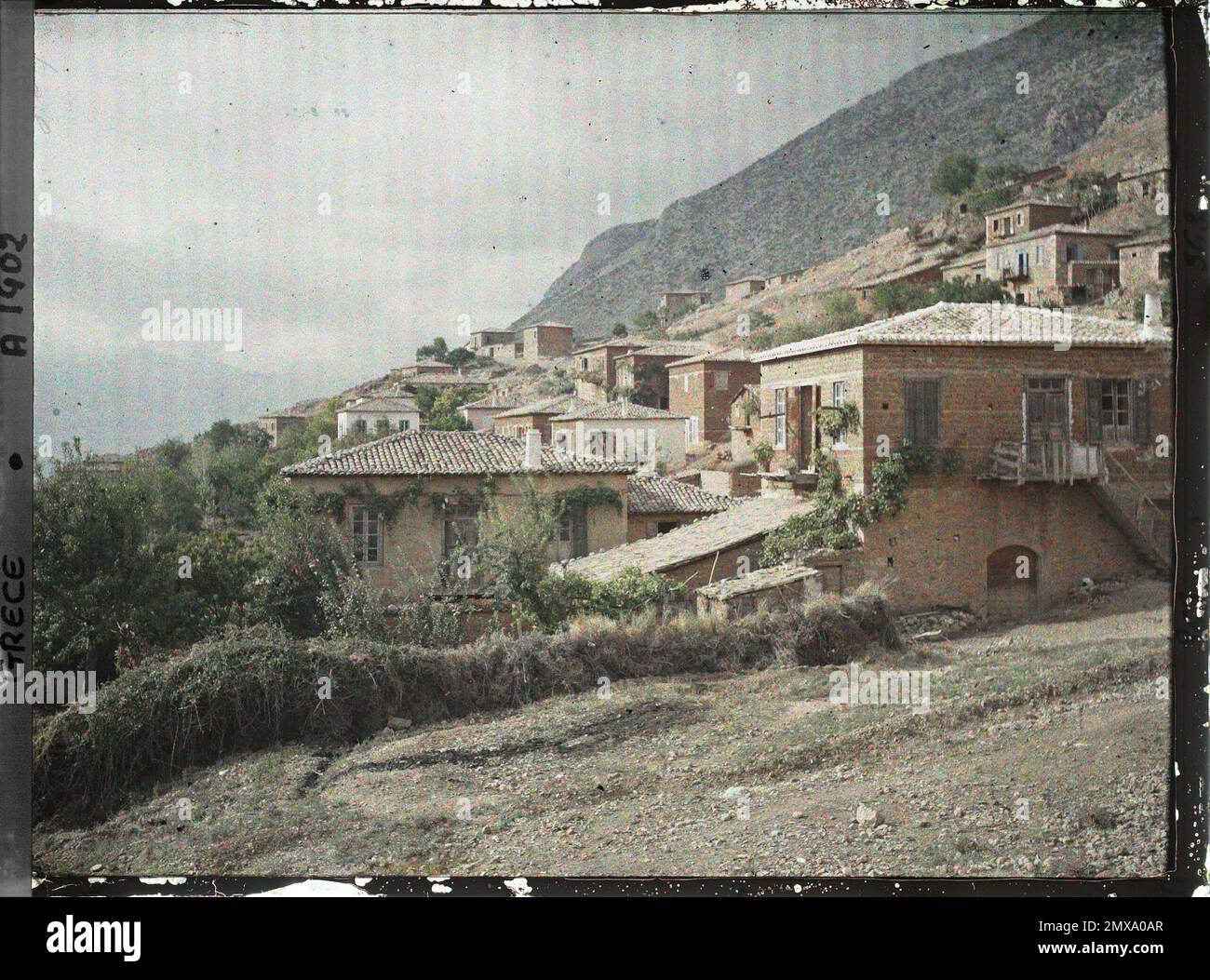 Ruins of village of kastri delphi hi-res stock photography and images ...