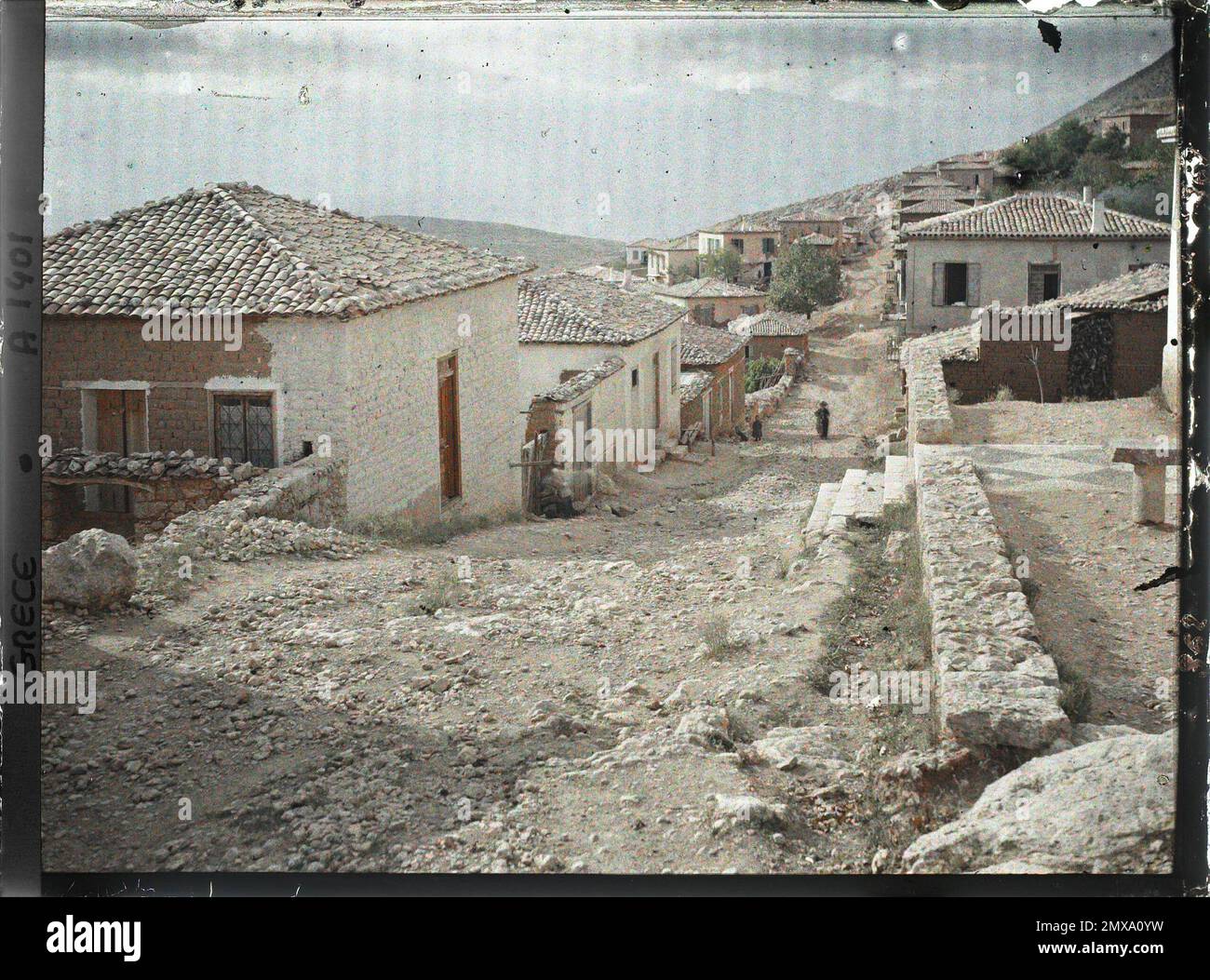 Ruins of village of kastri delphi hi-res stock photography and images ...