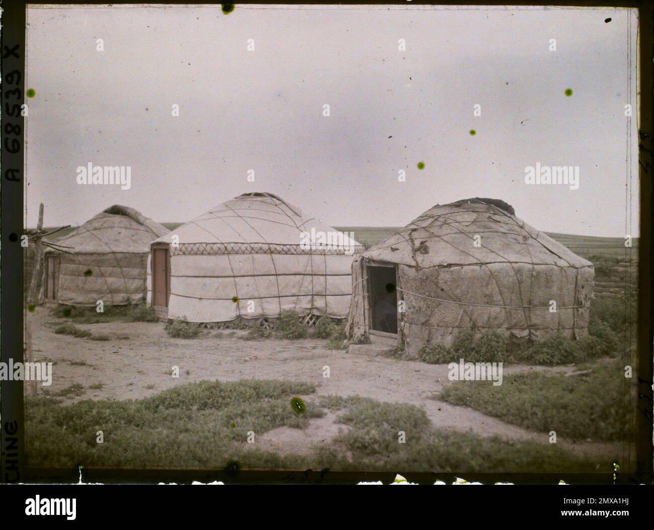 Surroundings of Kalgan, China in the steppe , 1912 - China - Stéphane ...