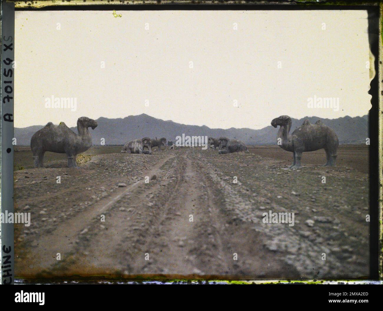 Changping, China Ming Shisanling ("Thirteen Ming Tombs") , 1912 - China ...