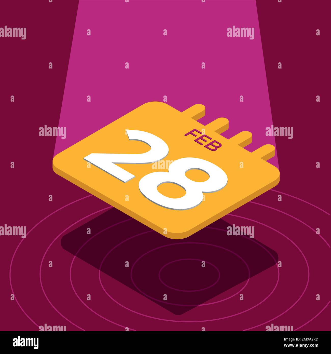 February 28 Stock Vector Images - Alamy