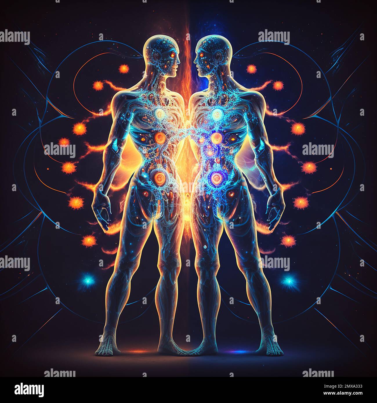 Futuristic ai lung hi-res stock photography and images - Alamy