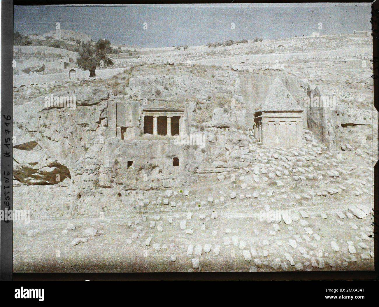 Is from Jerusalem, Palestine Tombings of Zachari and Jacques , 1918 ...