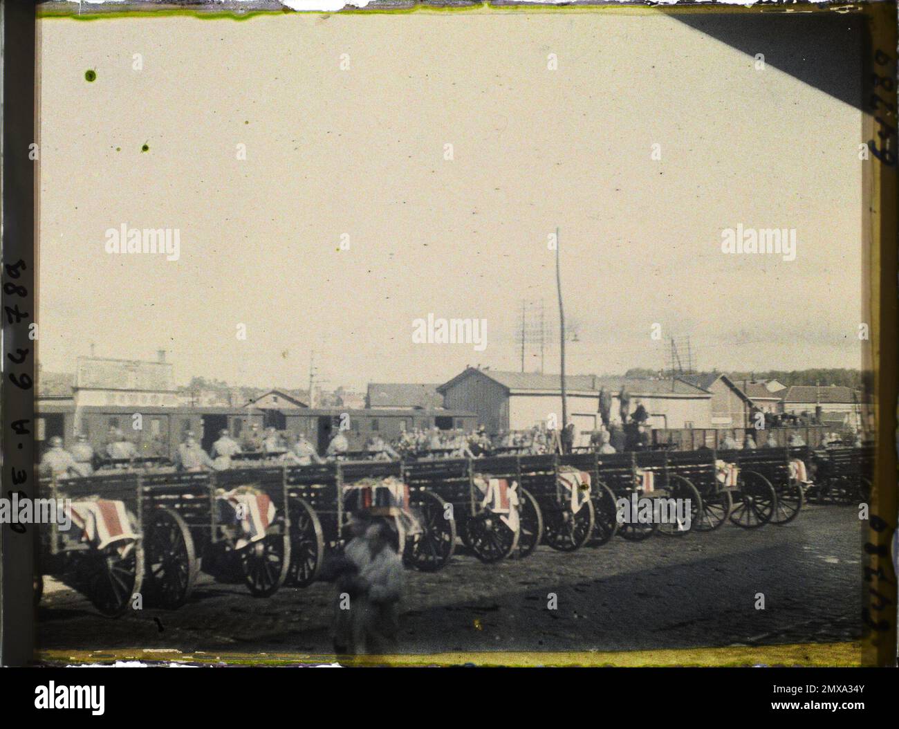 Coffins when boarding quay arrives hi-res stock photography and images ...