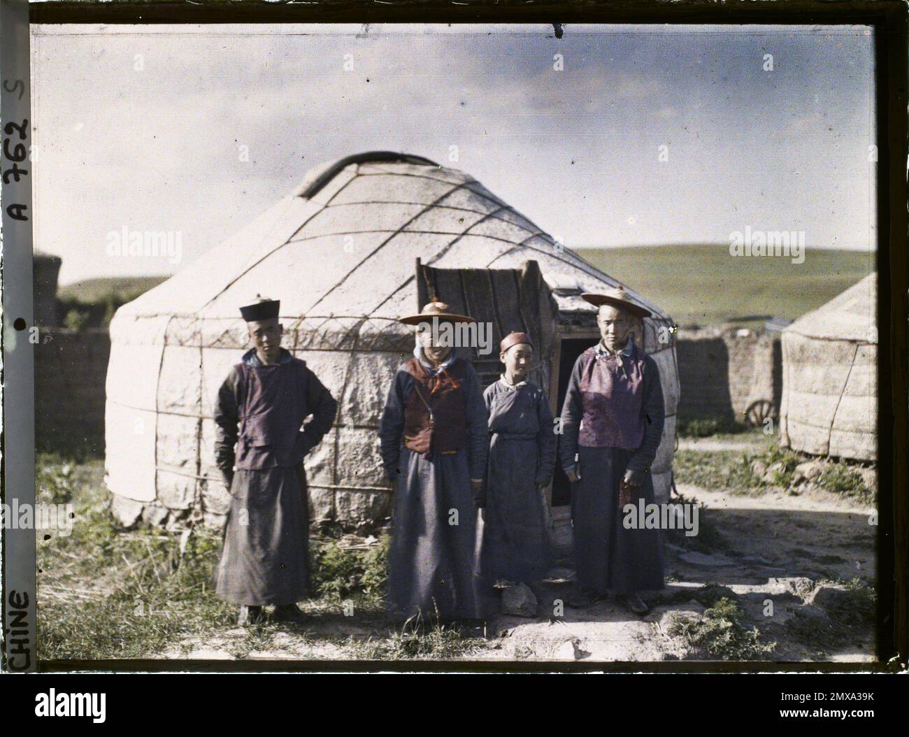 Surroundings of Kalgan, China inhabitants of Mongolia-Interior , 1912 ...