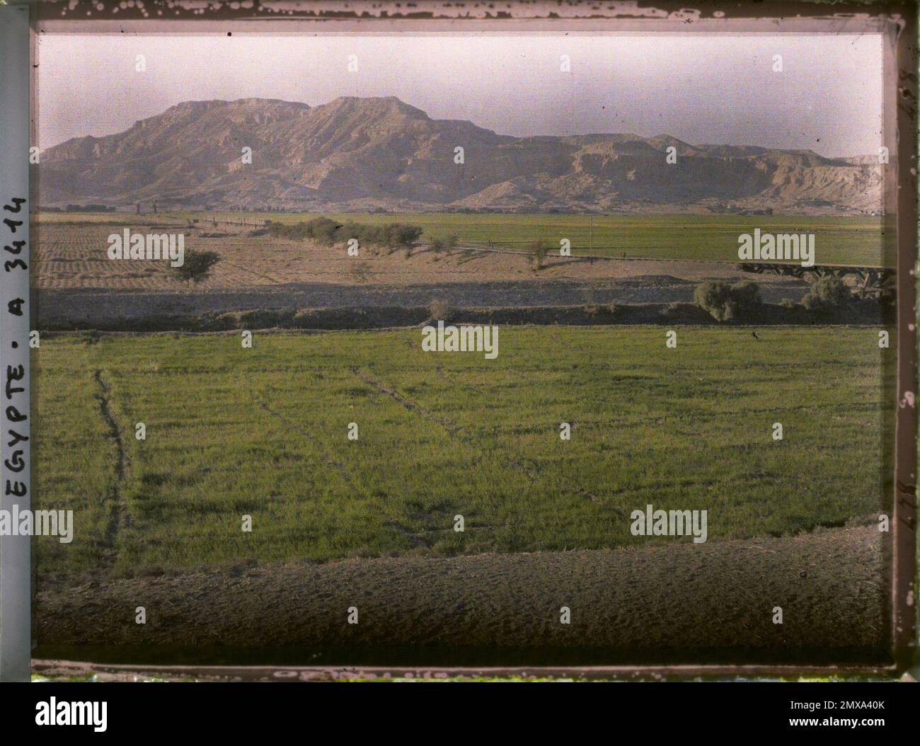 Louqsor, Egypt, Africa Panorama on the Valley of Kings , 1914 - Egypt ...