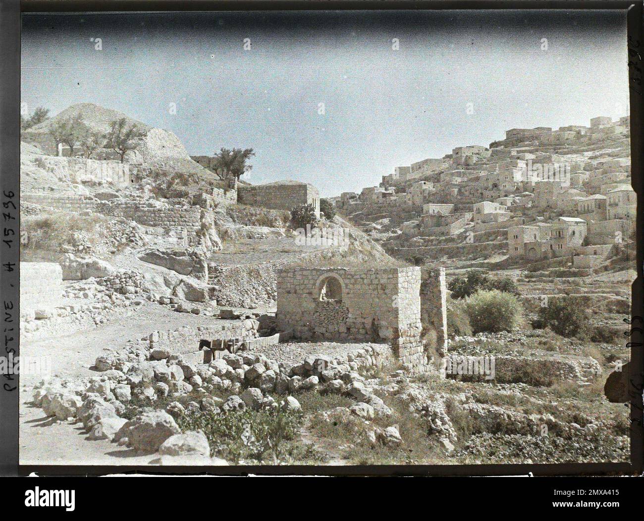 Jerusalem siloe cedron valley hi-res stock photography and images - Alamy