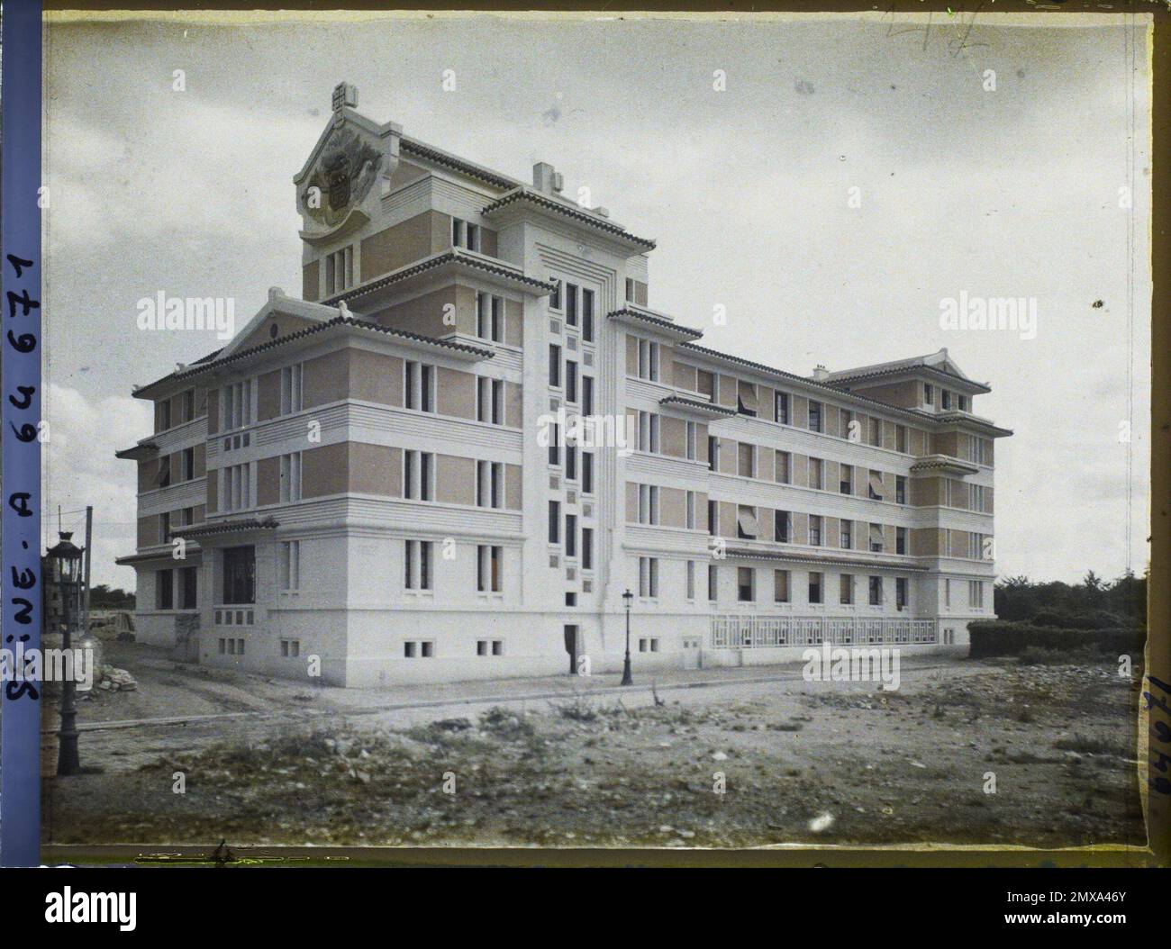 Paris (14th arr.), France The University City, the Indochina Pavilion ...