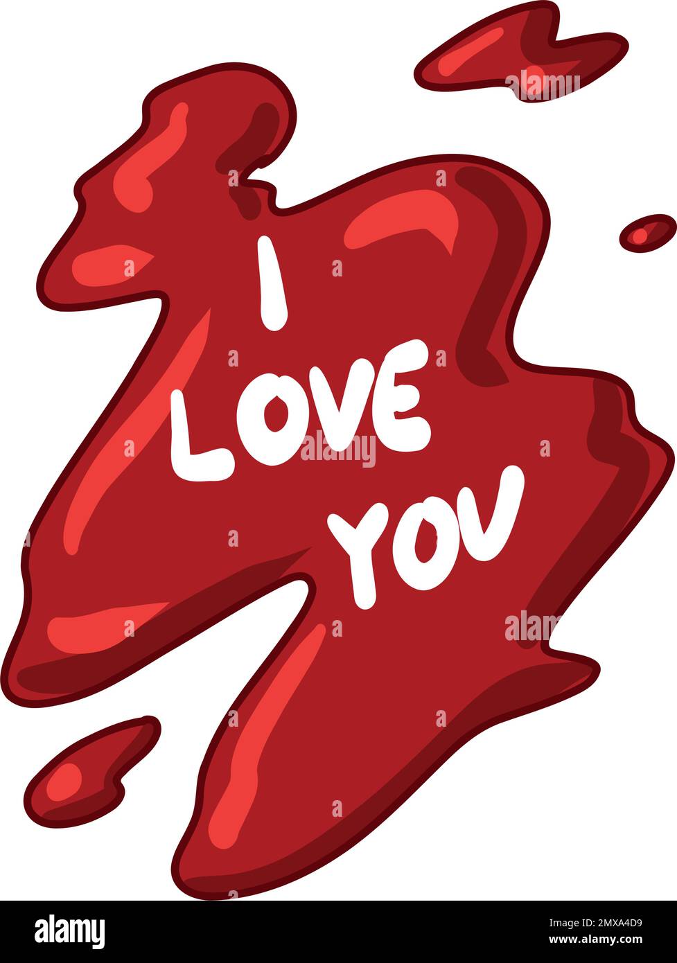 Blood, Creepy Valentine clipart, Spooky Valentine, Pastel Goth digital ...