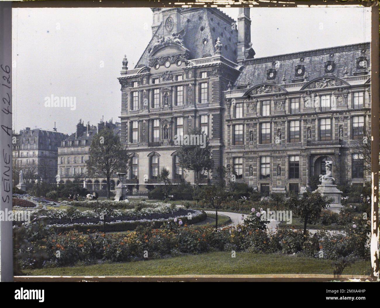 Paris (1st arr.), France The Marsan Pavilion of the Palais du Louvre ...