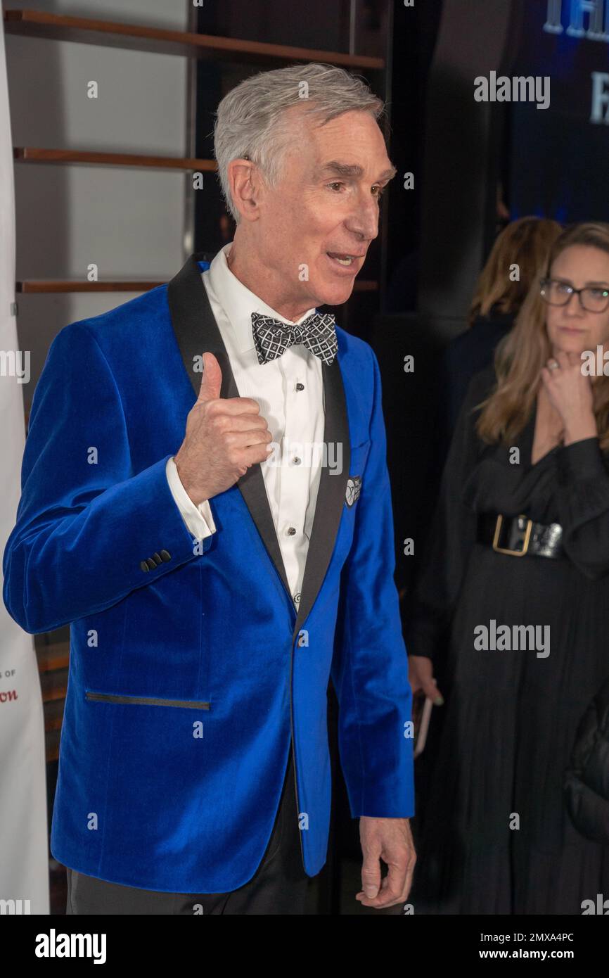 NEW YORK, NEW YORK - FEBRUARY 01: Bill Nye attends the Seventh Annual ...