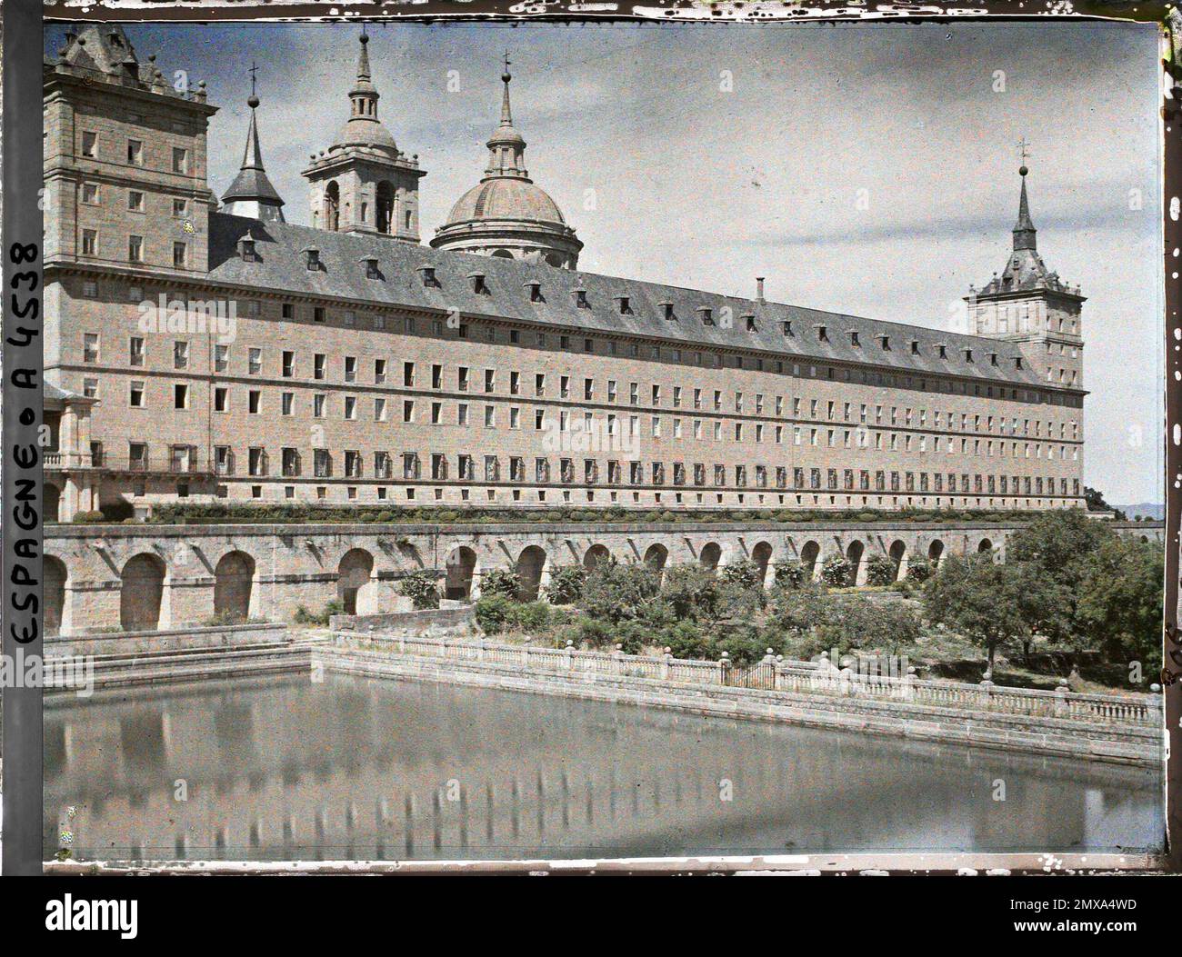 Escurial, Spain , 1914 - Spain - Auguste Léon - (June 15 -July 4 Stock ...