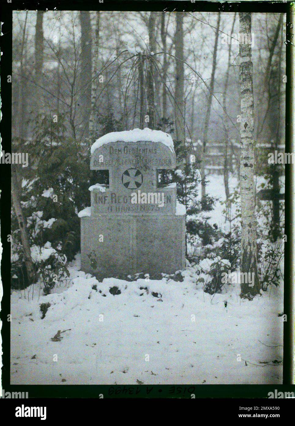Bailly , France , 1917 - Devastated regions, Somme, Oise, Aisne ...